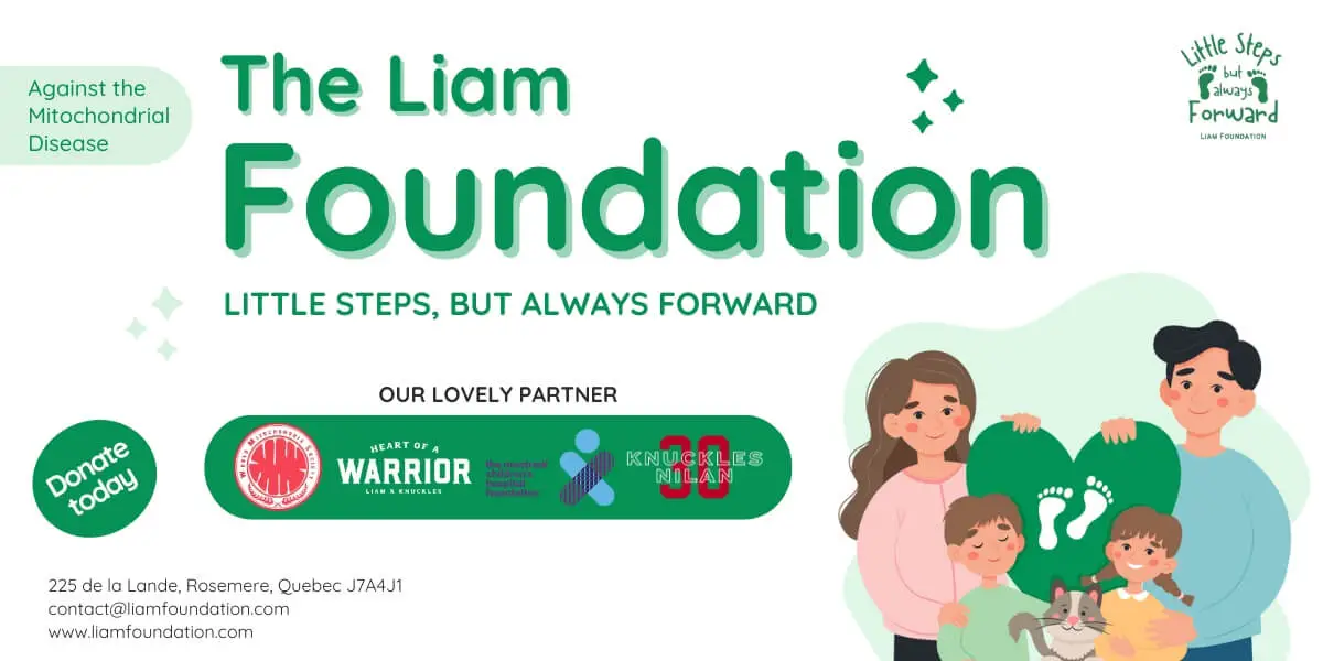 The Liam Foundation | Against the Mitochondrial Disease